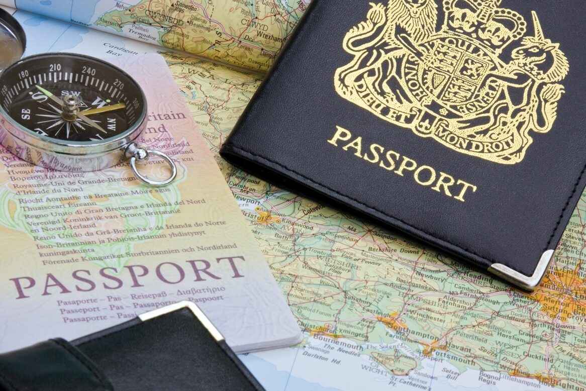 British Passport And Map - Expat Network